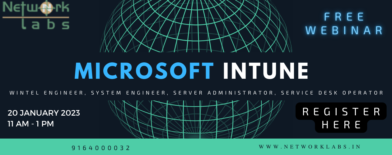 Microsoft Intune Webinar - Netlabs Global IT Services